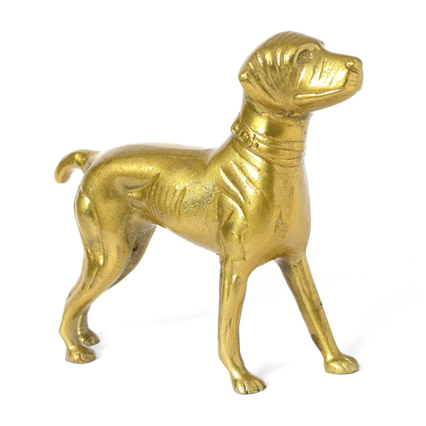 Golden Dog Statue – HOMENEARTH OVERSEAS PRIVATE LIMITED